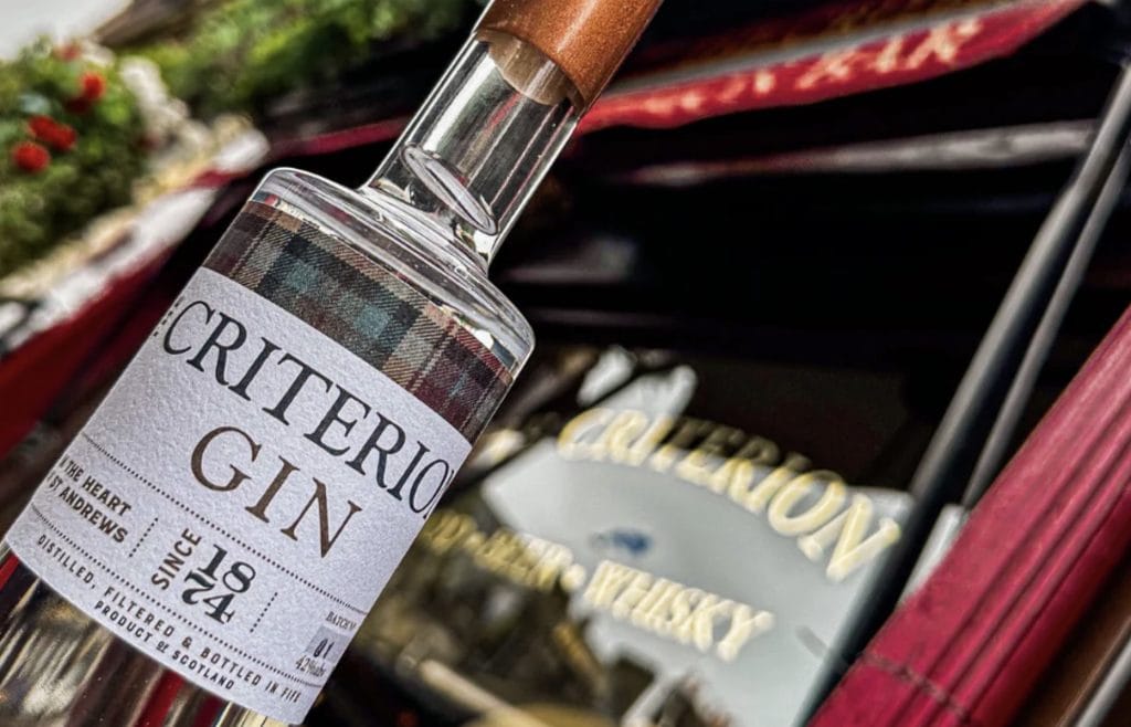 Criterion bar launch 150th anniversary gin with Tayport Distillery ...